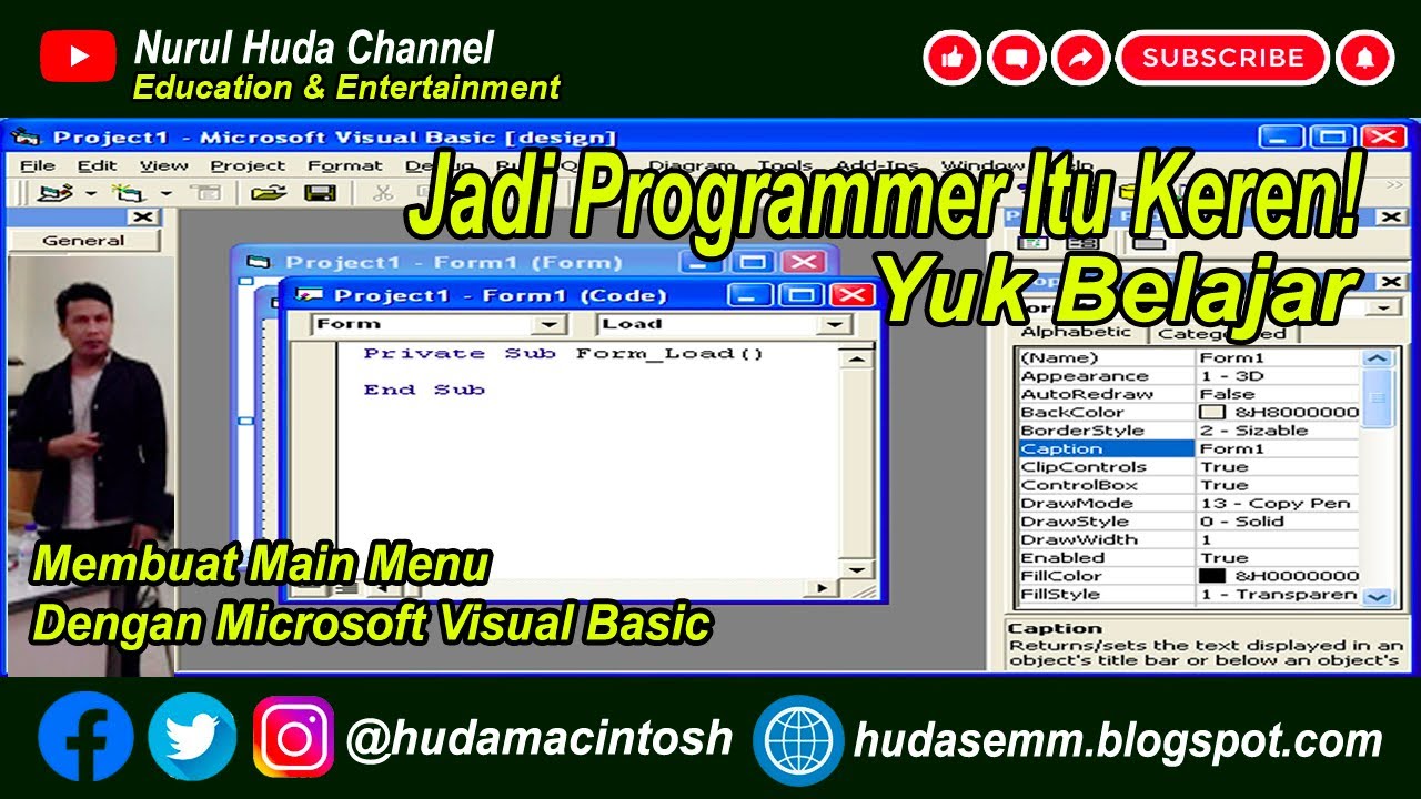 Jadi Programmer Computer Itu Keren Yuk Belajar Membuat Aplikasi Dengan Microsof Visual Basic