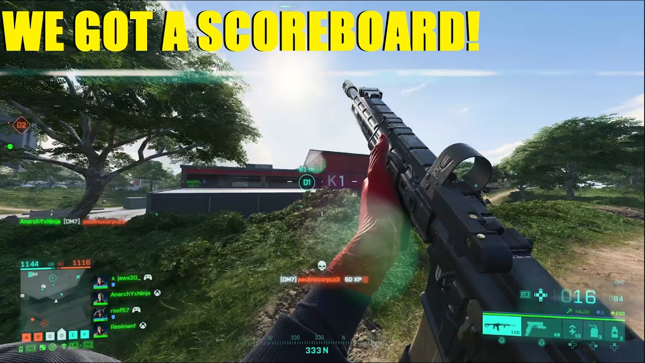 BATTLEFIELD 2042 finally got a scoreboard! This make War Granny happy ...
