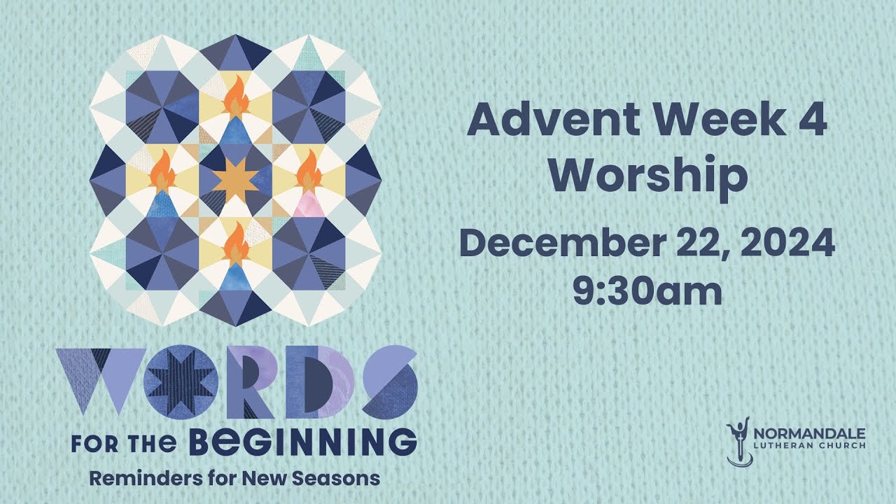 Sunday Worship, December 22 - YouTube