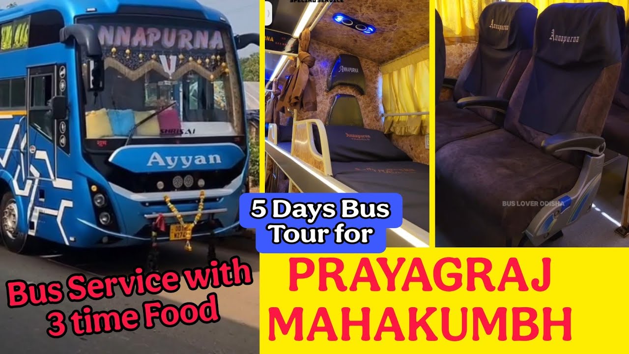 How to go Prayagraj Mahakumbh by Bus // Full Detailed Process and ...