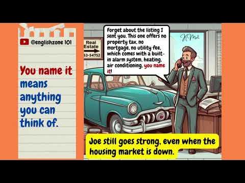 🎧Learn English As Spoken in Real World - English Idiom [You name it ...
