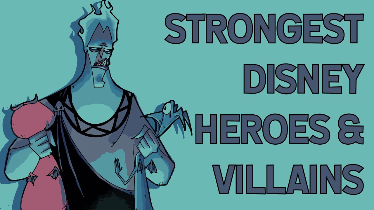 Top 50 Strongest Disney Heroes & Villains - YouTube