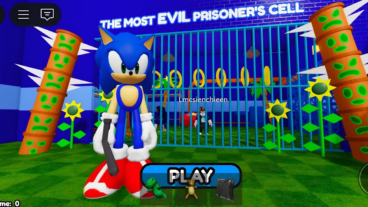 [SO NIC 3] SONIC'S PRISON RUN OBBY GAMEPLAY #roblox #sonic #games - YouTube