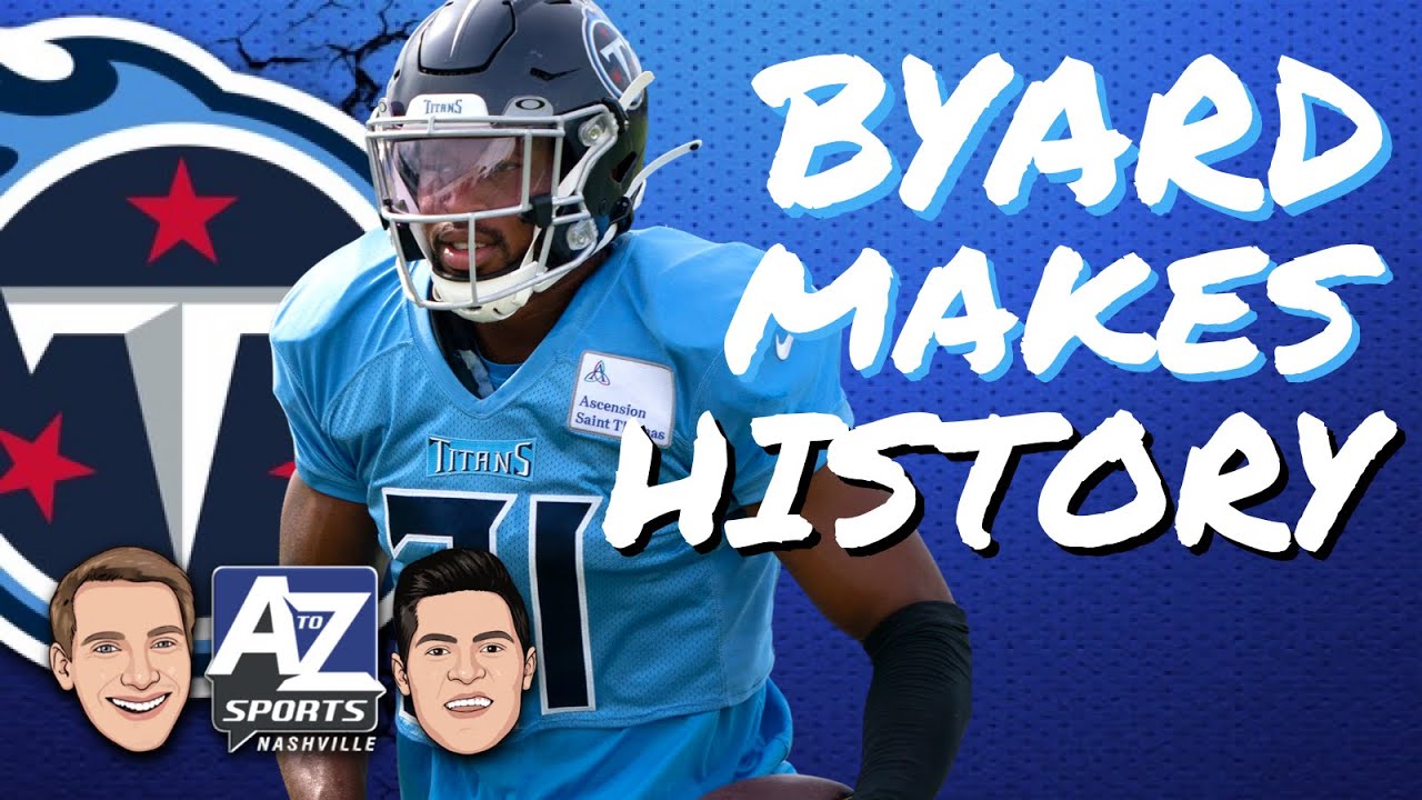 Titans Camp LIVE: Kevin Byard makes history & a new rookie has taken ...