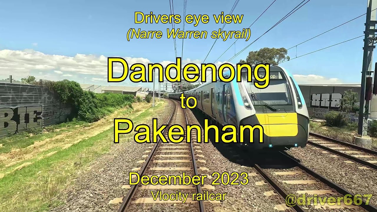 Drivers eye view, Dandenong to Pakenham, Dec 2023 - YouTube