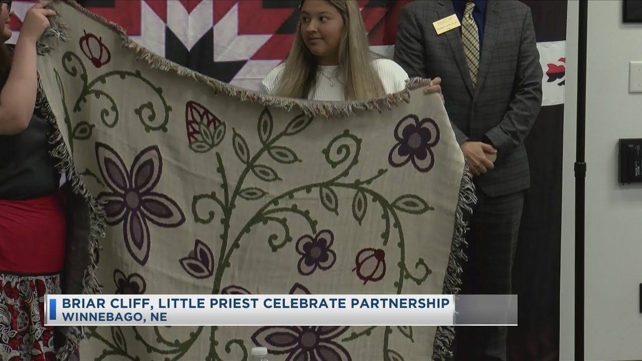 Briar Cliff, Little Priest Celebrate Partnership - YouTube