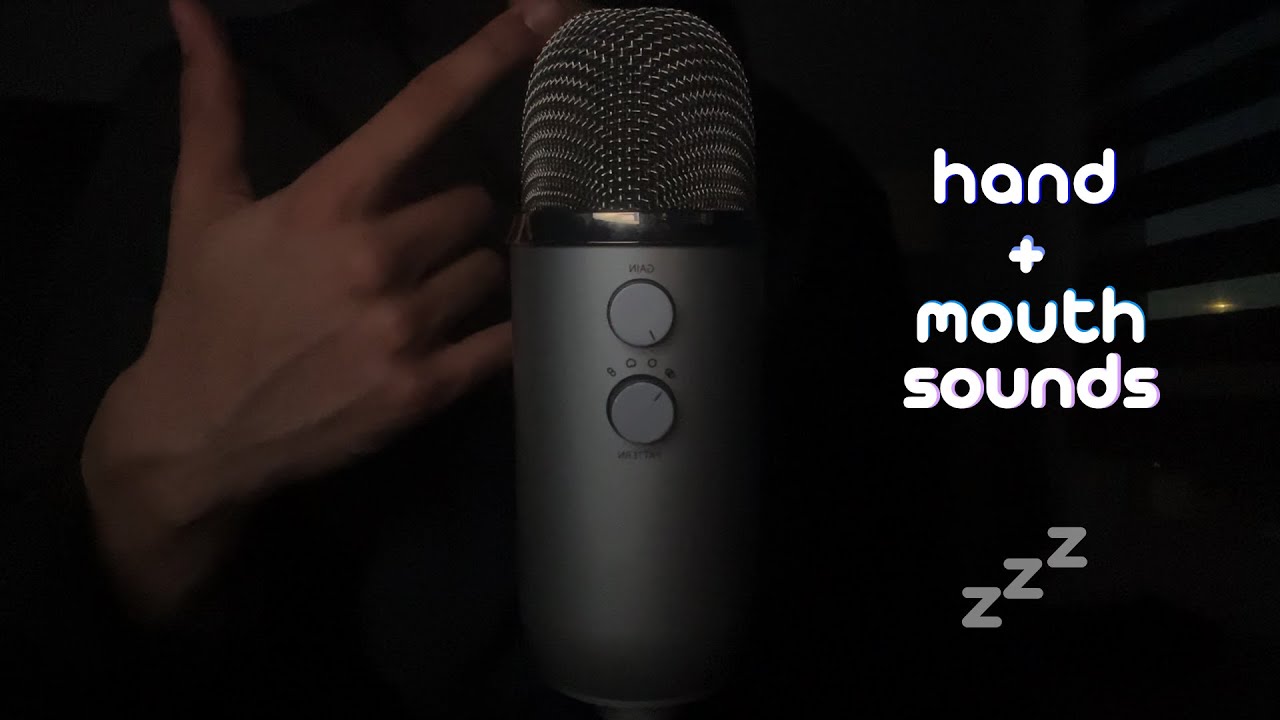 mouth + hand sounds to help you doze off💤 - YouTube
