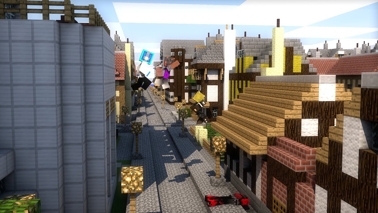 Griefers : Minecraft Parkour Animation - YouTube