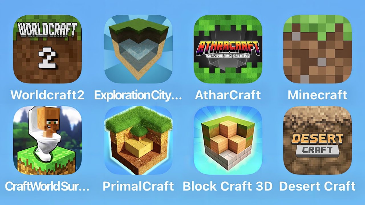 Worldcraft 2, Exploration City Craft, AtharCraft, Minecraft, Craft ...