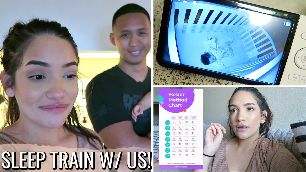 Ferber Method: SLEEP TRAIN WITH US | 8 MONTH OLD BABY - YouTube