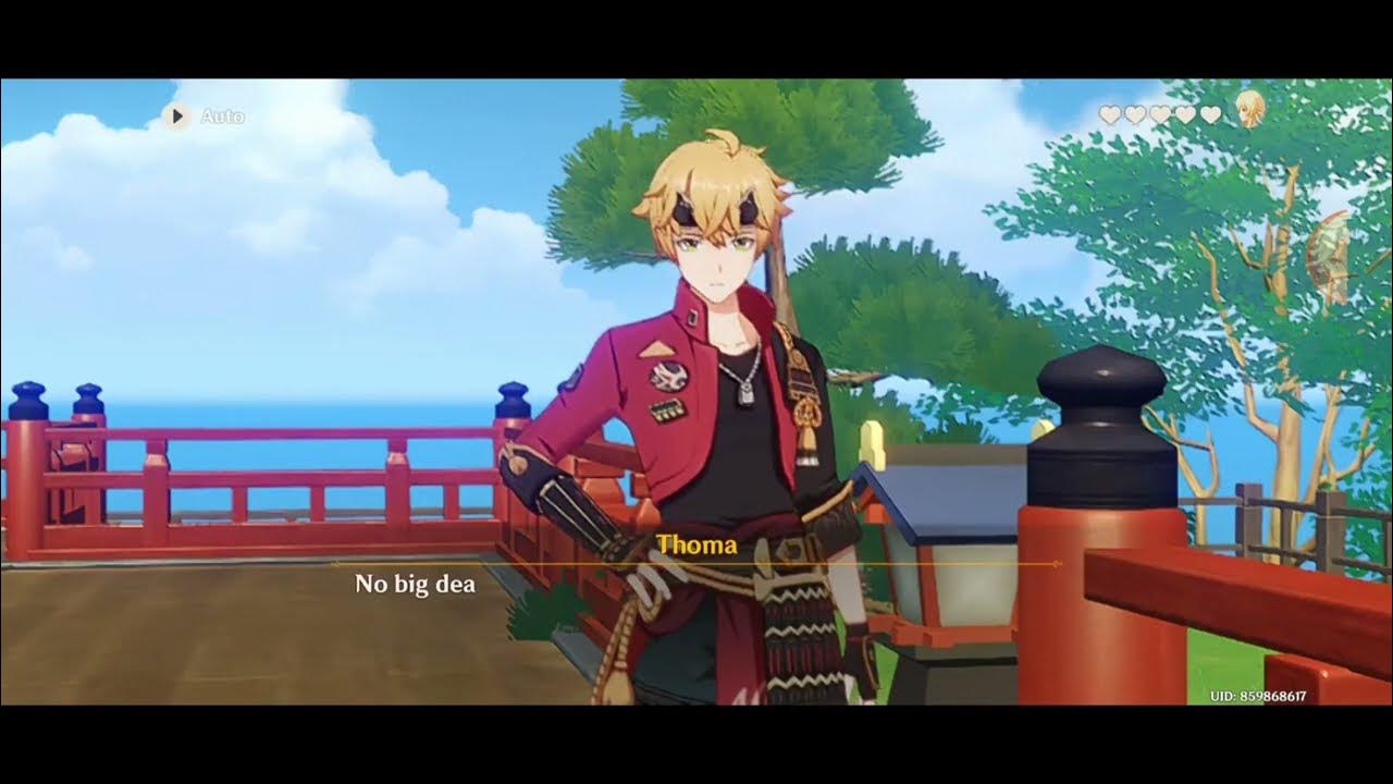 Hangout with Thoma - Let's play (Genshin Impact) - YouTube