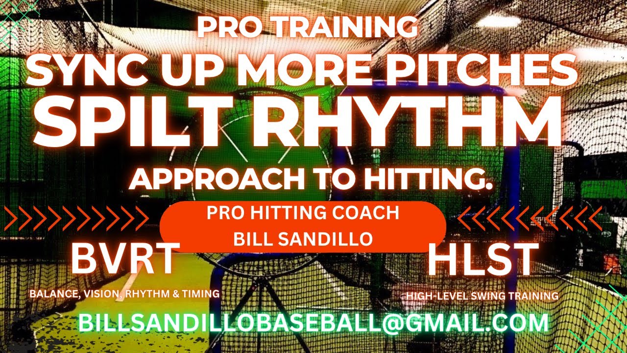 Sync-up more Pitches by doing this….My split rhythm approach to hitting. @MLB @japanbaseball ...