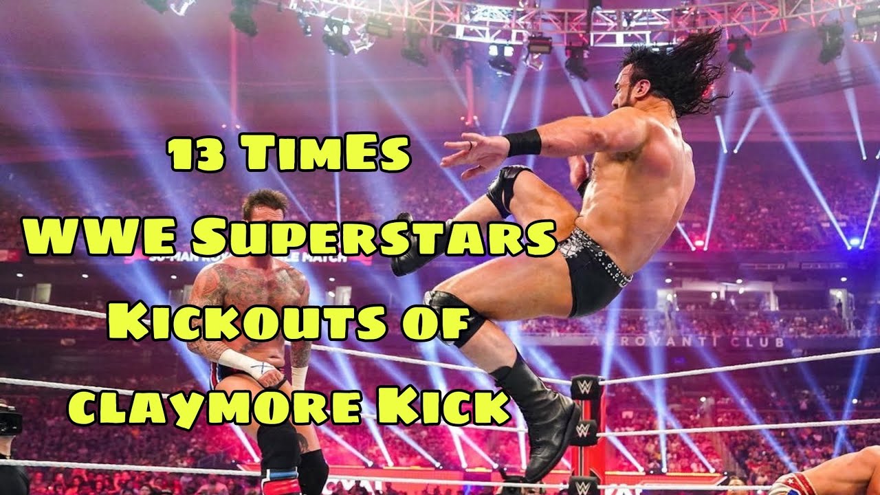 13 Times WWE Superstars Kickouts of Claymore Kick_HD - YouTube