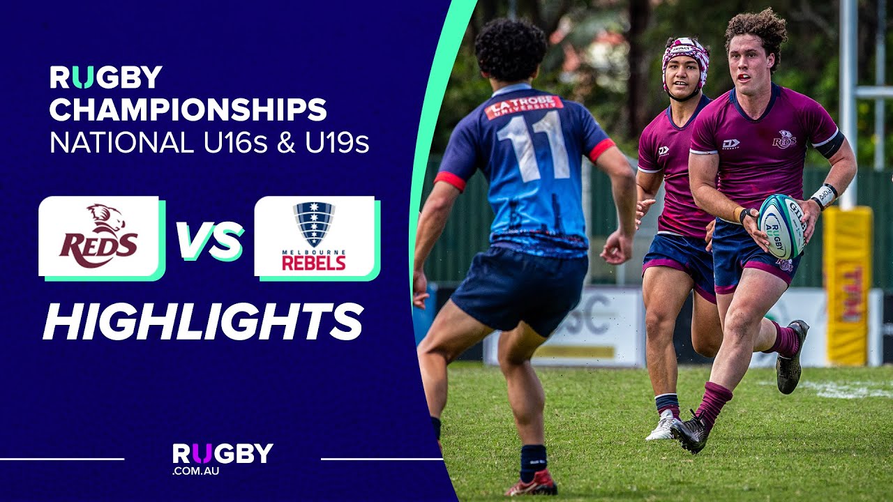 U16s Reds v Melbourne Rebels Highlights | National Rugby Championship ...