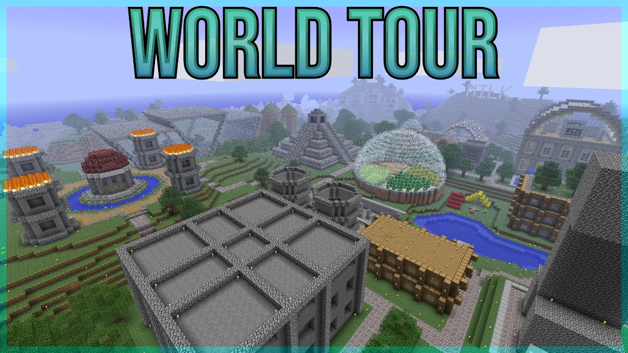 Minecraft Beta World Tour (6 Months) - YouTube