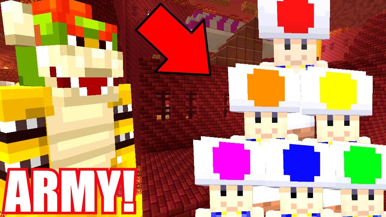 Minecraft | Super Mario Series | Bowser Clones A Toad ARMY! [299] - YouTube