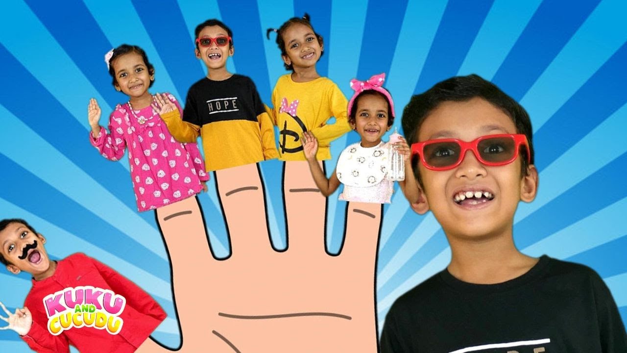 Finger Family Song - Extended Family! Daddy Finger Nursery Rhyme with ...