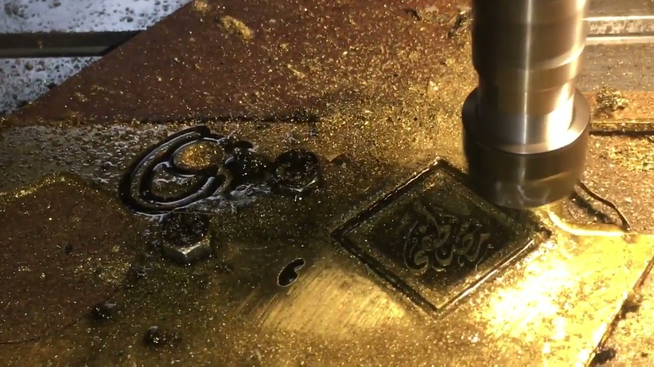 Brass milling Feeds and speeds - YouTube