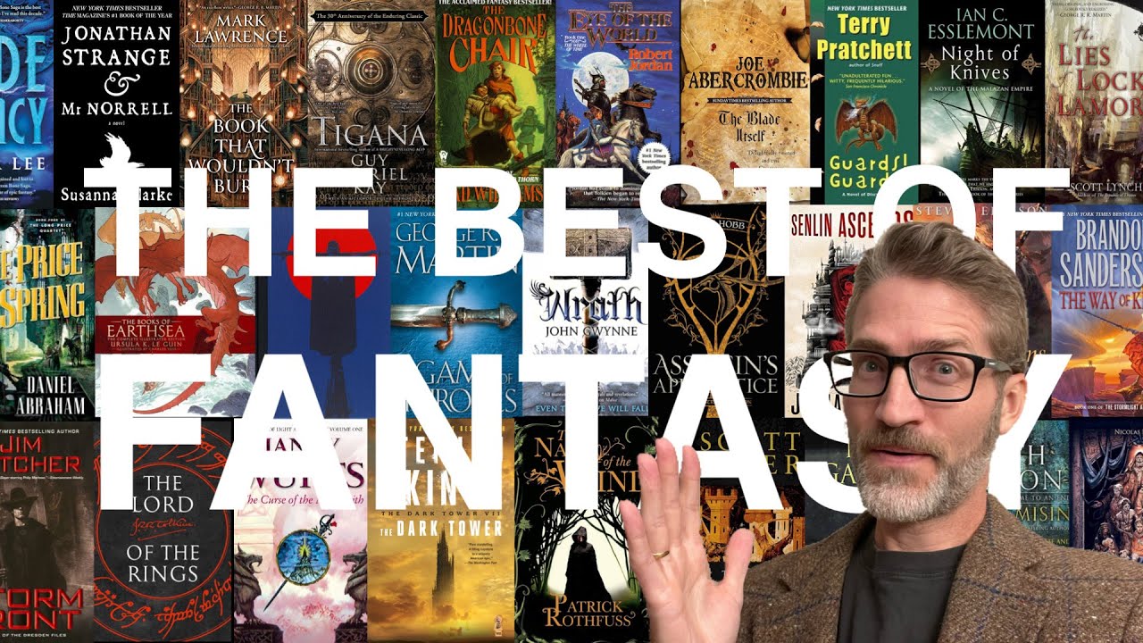 My TOP TEN Fantasy Authors (as of 2024) - YouTube