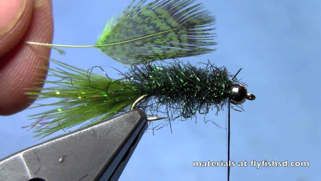 Fly Tying with Hans- Tungsten Mini Leech - YouTube
