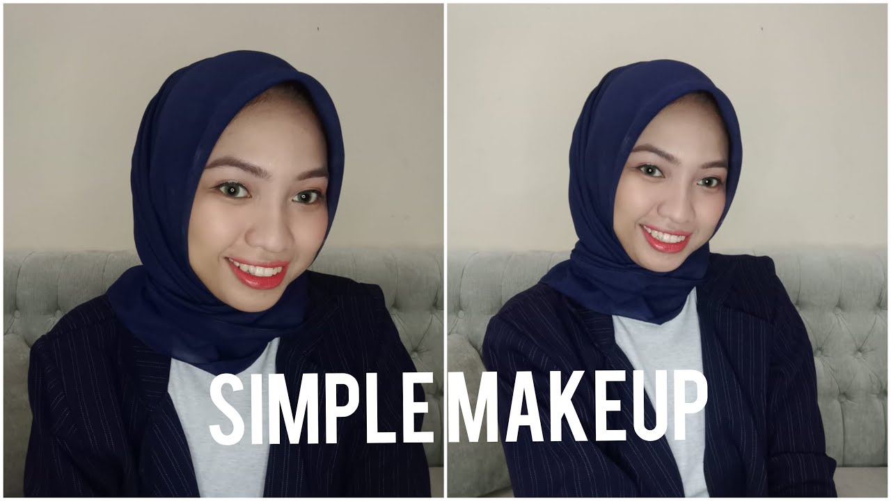 TUTORIAL MAKEUP SIMPLE UNTUK KERJA |dailymakeup - YouTube