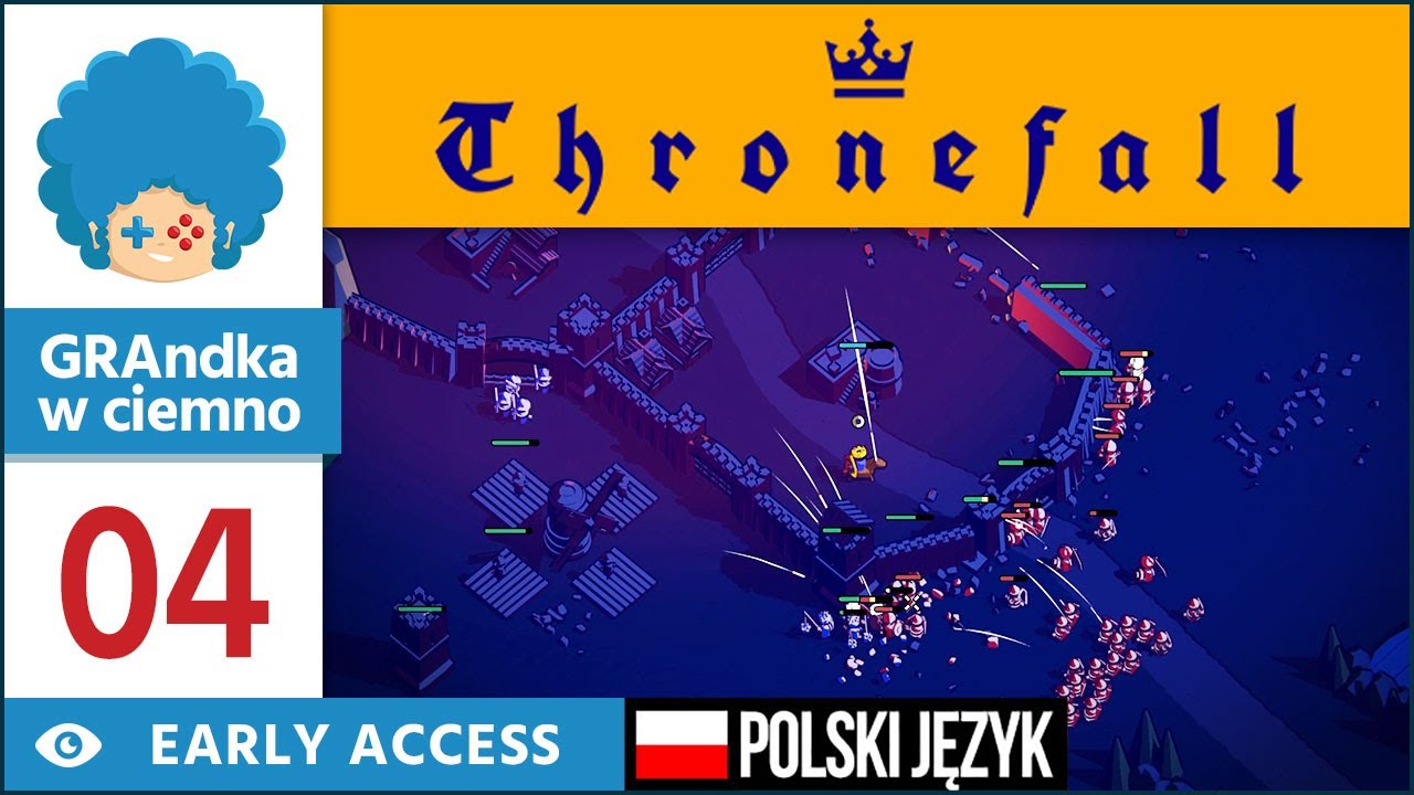 Thronefall PL #4 | EA | A wróćmy do starszych map ;) - YouTube