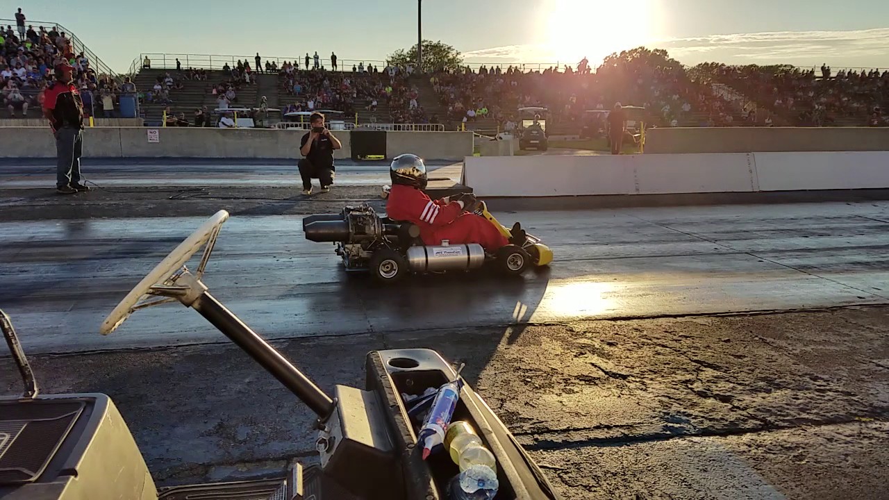 Great Lakes Jet Gokart with 2 jets - YouTube