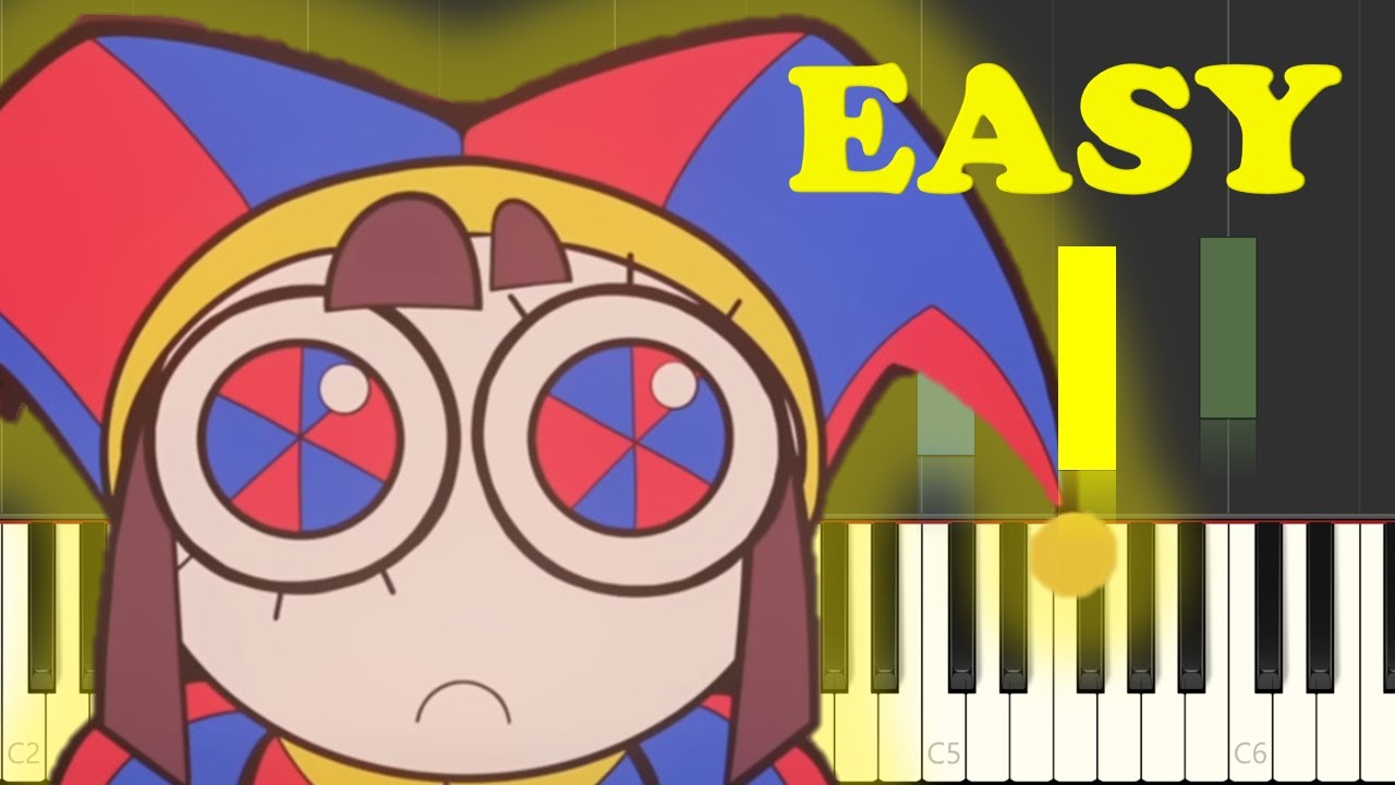 Digital Land THE AMAZING DIGITAL CIRCUS SONG Piano Tutorial Part 1 ...