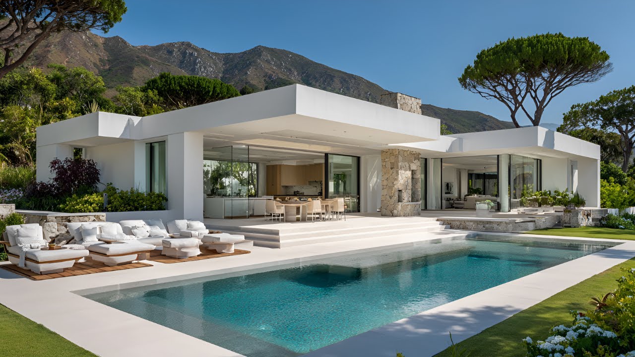 Most Beautiful Modern Minimalist Houses | Luxury Home Tour & Design ...