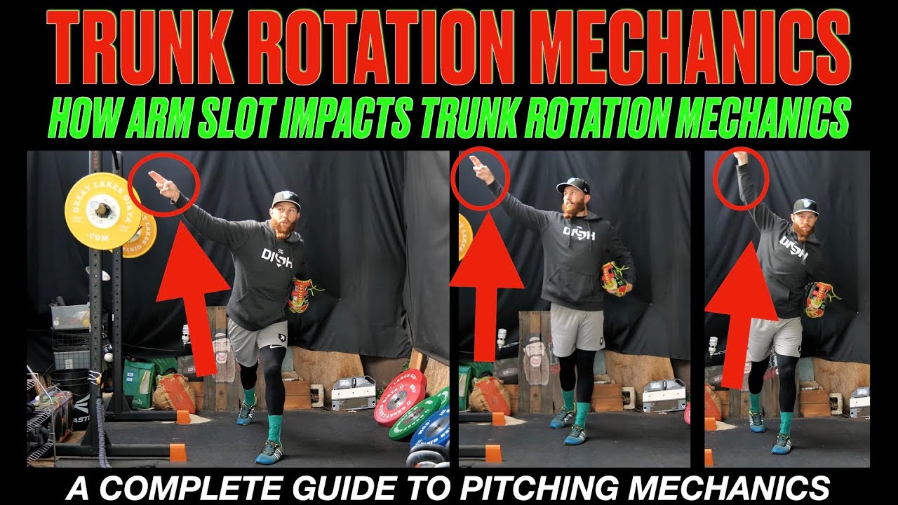 How The Arm Slot Impacts Trunk Rotation Mechanics - YouTube