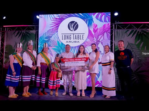Wind Creek Aruba a celebra e di seis edicion di Long Table Aruba - YouTube