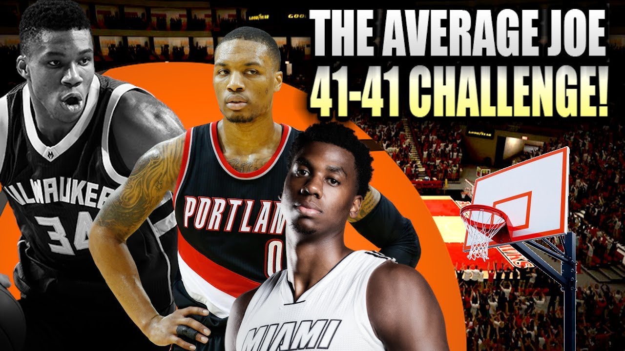 THE 41-41 CHALLENGE! CAN YOU BUILD THE MOST AVERAGE NBA TEAM? NBA 2K17 ...
