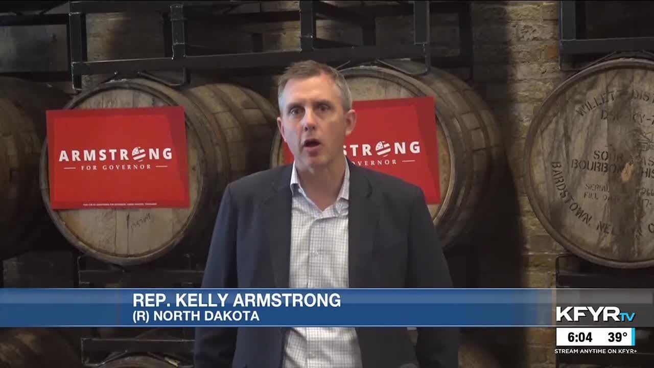 Rep. Armstrong kicks off his campaign for N.D. Governor in Fargo - YouTube