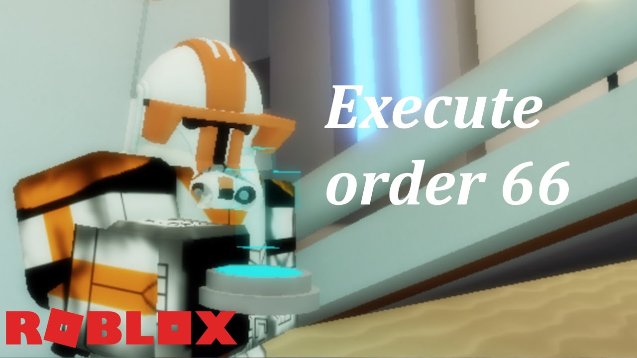 Order 66 in Roblox - YouTube