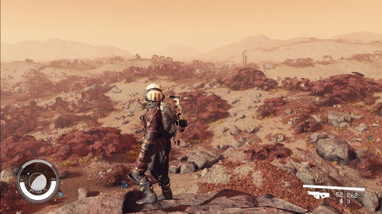 Starfield AkiLa City and Arcturus 2 Planet small exploration - YouTube