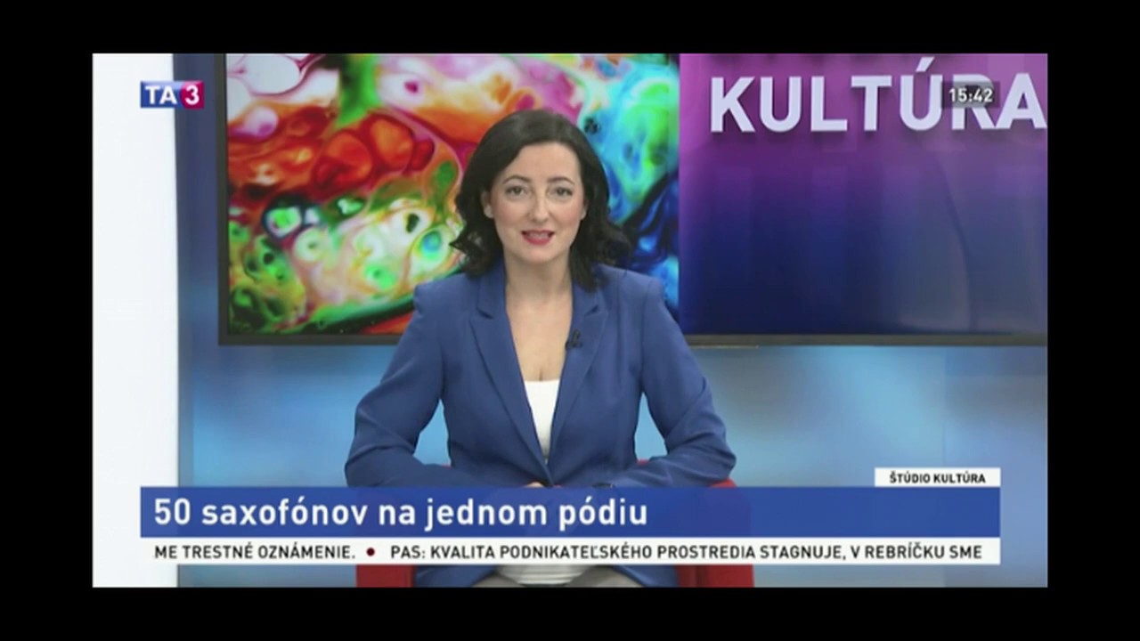 Slovak Television - Saxophobia Bratislava 2019 - YouTube