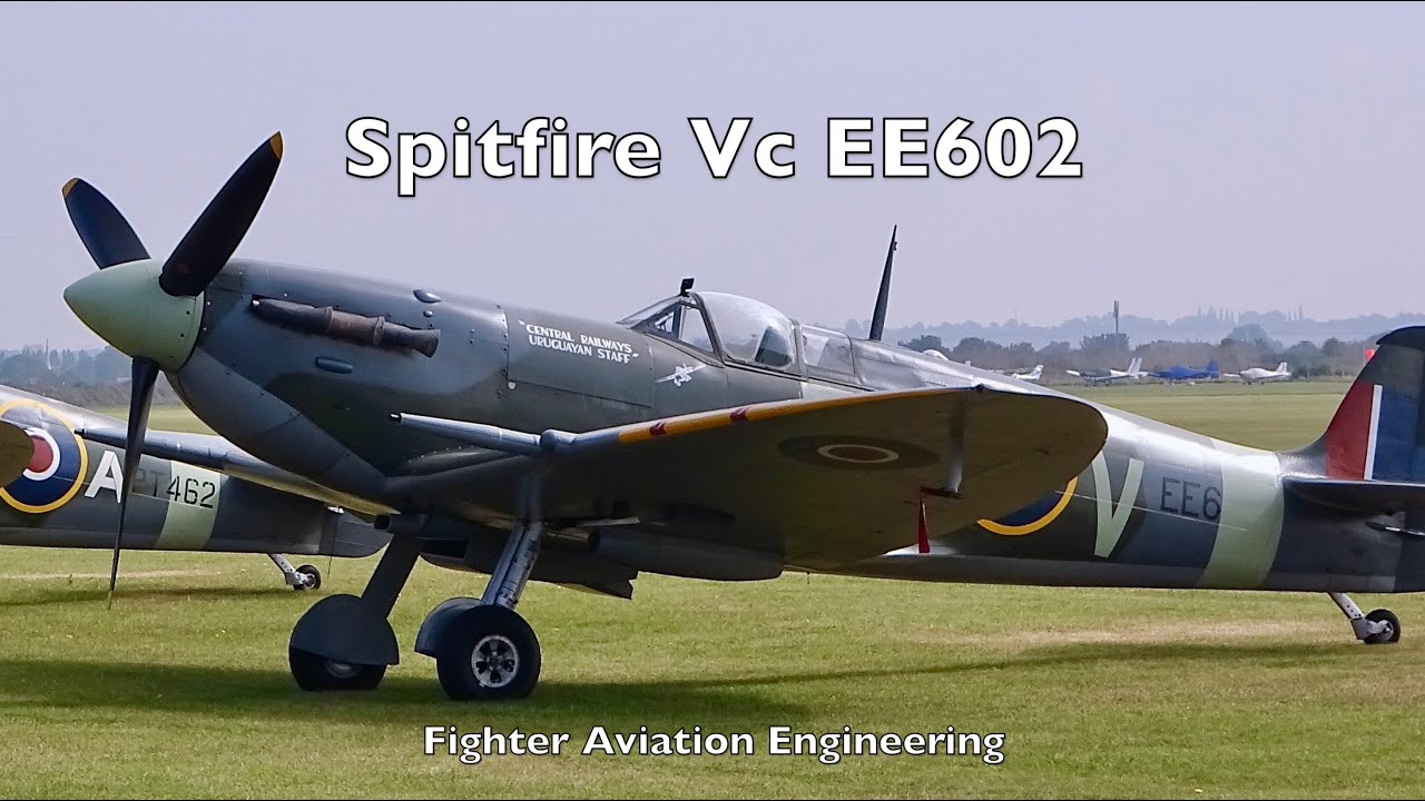 Spitfire Mk. Vc, EE602, G-IBSY. - YouTube