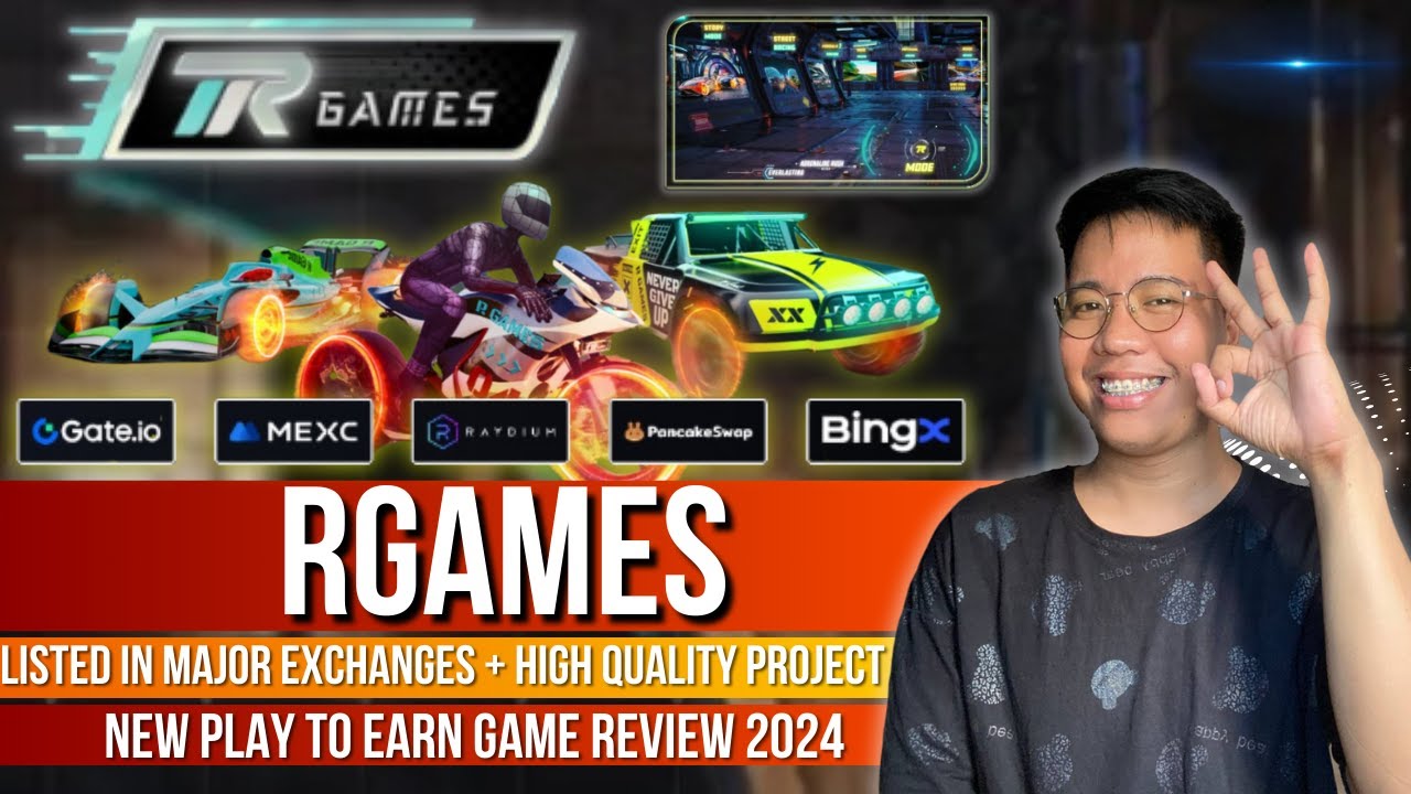 RGames Tech - New P2E NFT Car Game 2024 | Listed in Major Exchanges ...