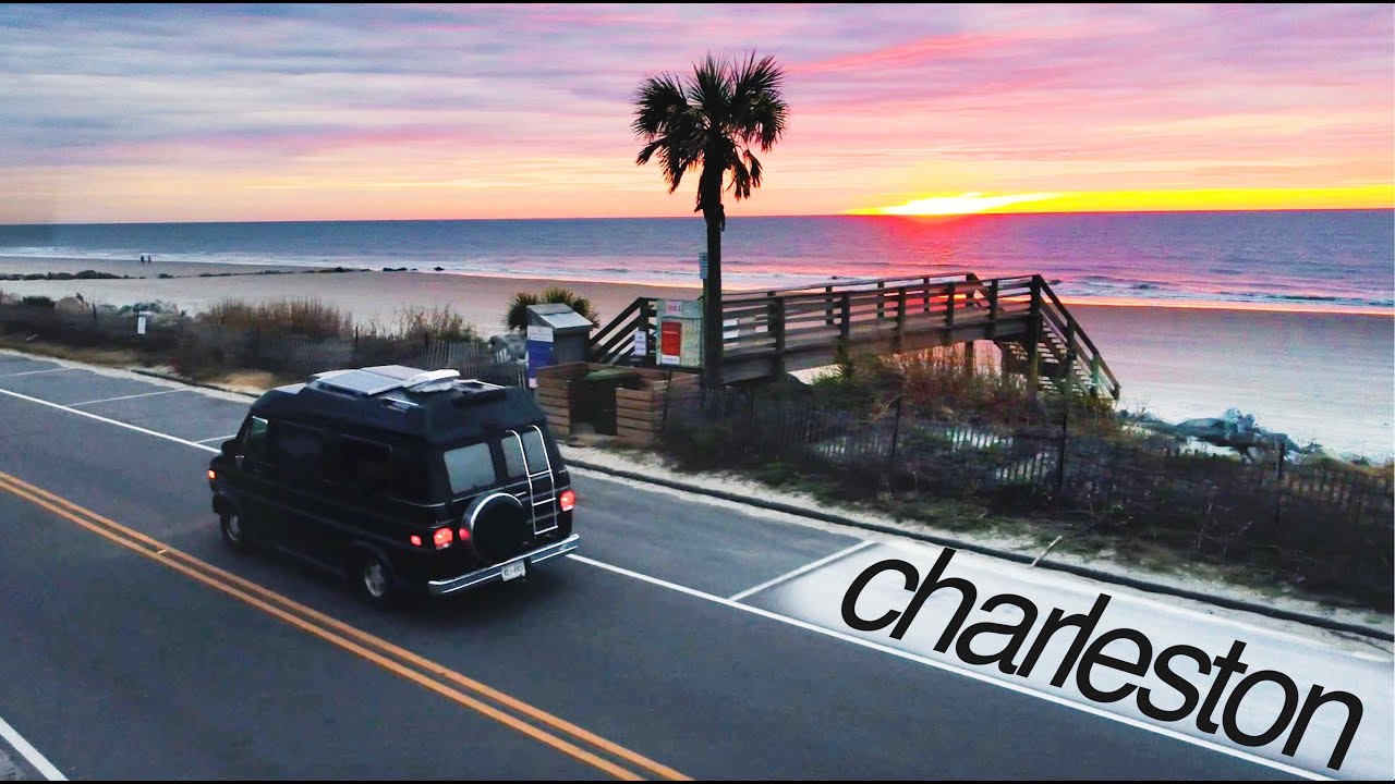 we found the perfect place! | VAN LIFE south carolina - YouTube