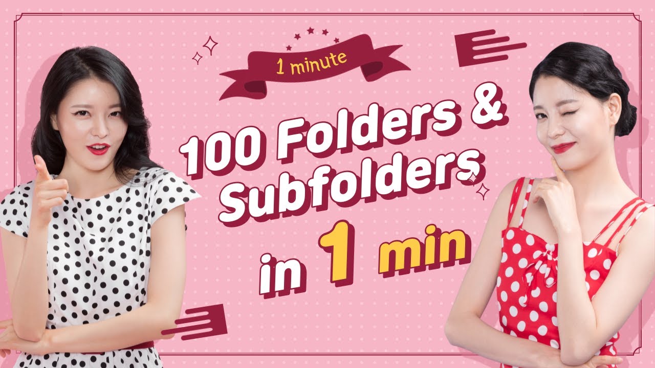 How To Create Multiple Folders And Subfolders At Once YouTube How To Create Multiple Folders And Subfolders At Once YouTube