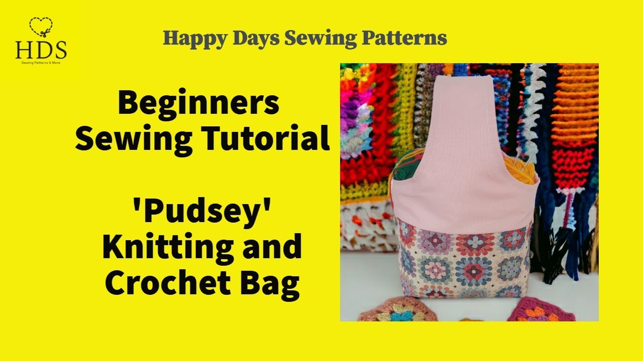Pudsey Knitting and Crochet Bag Tutorial Master Copy 2024 - YouTube