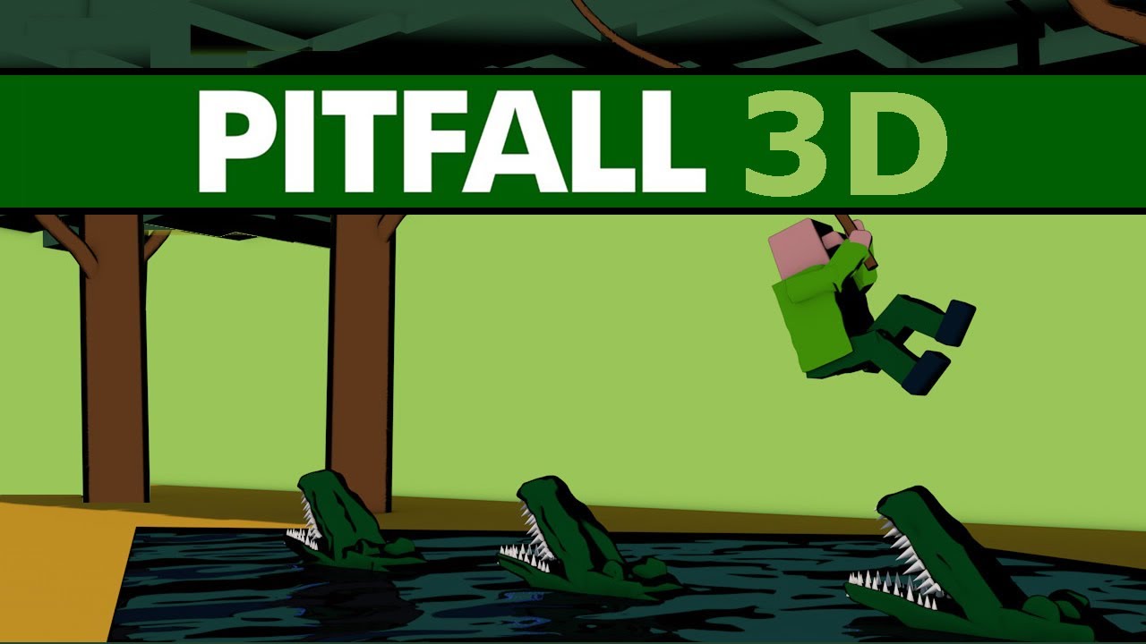 Pitfall 3D First Person Game with Download Link - YouTube