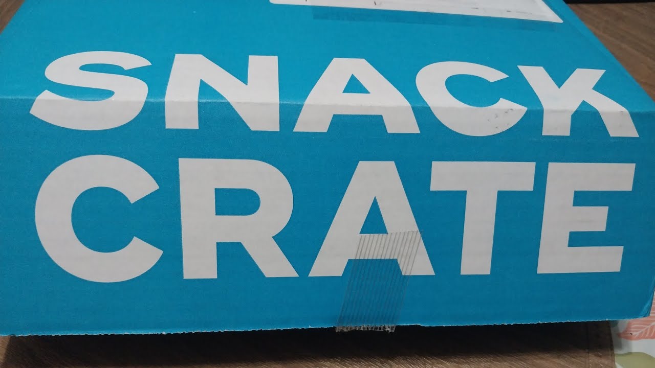 snack Crate unboxing #1 - YouTube