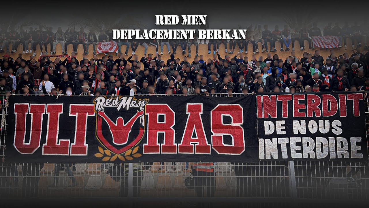 ULTRAS RED MEN - DÉPLACEMENT BERKANE ( RSB vs CODM ) 2024/2025 - YouTube