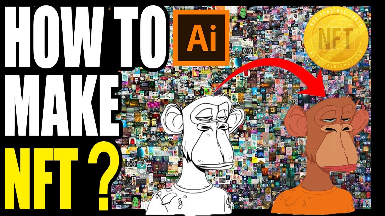 How to make NFT's ? (Digital Art) | Easy and fast Tutorial | Adobe ...