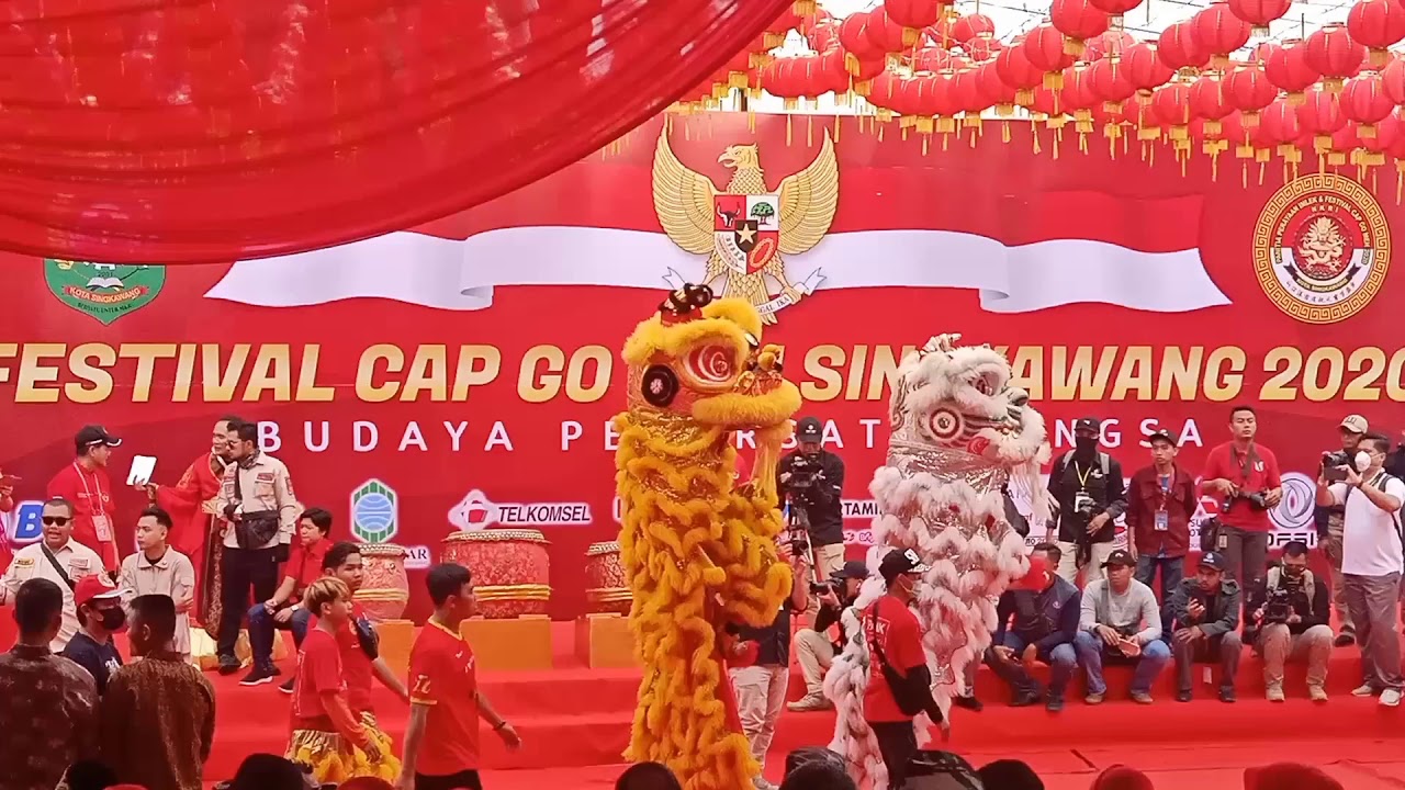 Cap gome Singkawang Kalimantan barat 2020 - YouTube