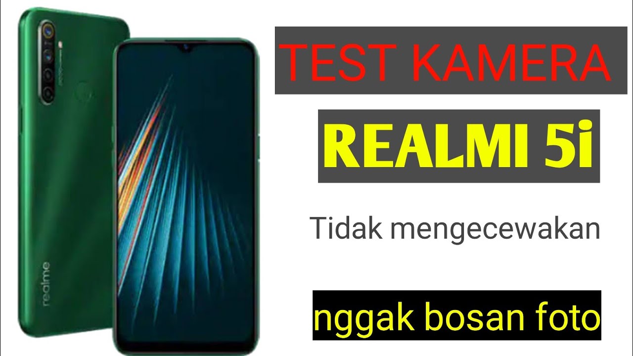 Test kamera Realmi 5! - YouTube
