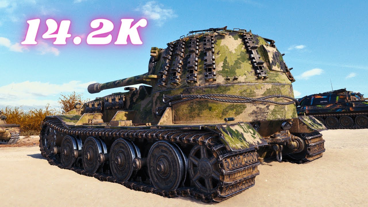 VK 72.01 (K) - 14.2K Damage World of Tanks Replays - YouTube