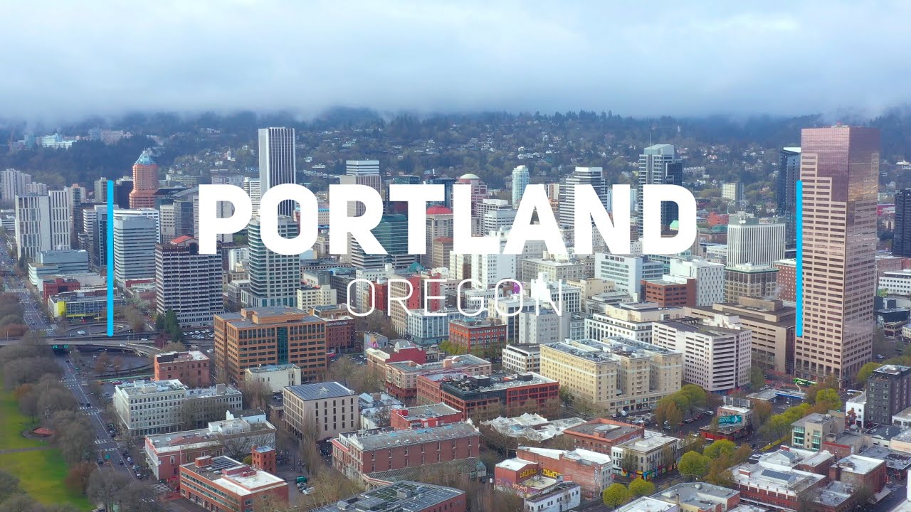 Portland, Oregon | 4K drone footage - YouTube