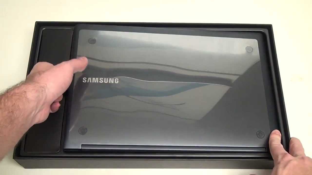 Samsung 15" Series 9 Ultrabook unboxing - YouTube